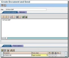 Knowledge Management IT for you: SAP BASIS SMS Setting in SAP (SCOT ...